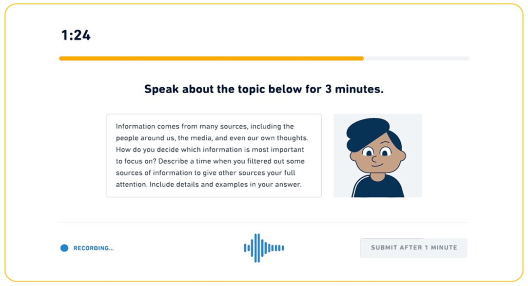 攻略法（17）Speaking Sample – Duolingo English Academy(Duolingo英語テスト対策専門)